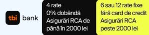 RCA in Rate AICI - Asigurare Auto In Rate